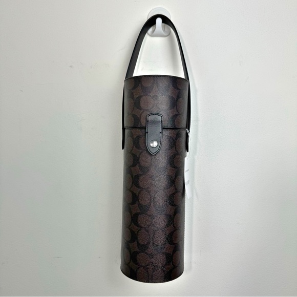 Coach | Bags | Coach Logo Wine Bottle Carrier C54 Limited Addition In Signature Canvas | Poshmark